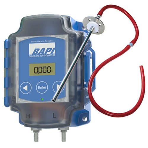 BAPI Standard Range Air Pressure Sensor 0-10V with Touch Interface BAPI Standard Range Air Pressure Sensor 0-10V with Touch Interface